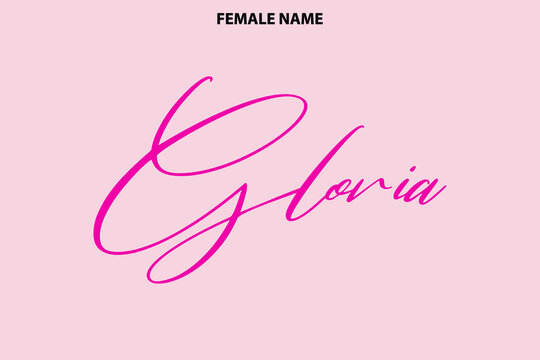 Gloria Cursive