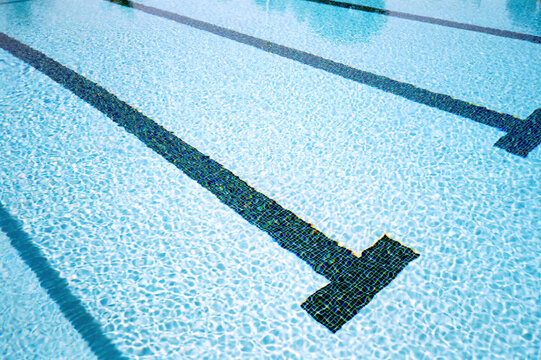 Swimming Pool Lane Lines Background