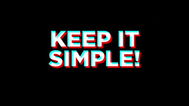 "Keep It Simple" Images – Browse 844 Stock Photos, Vectors, and Video ...
