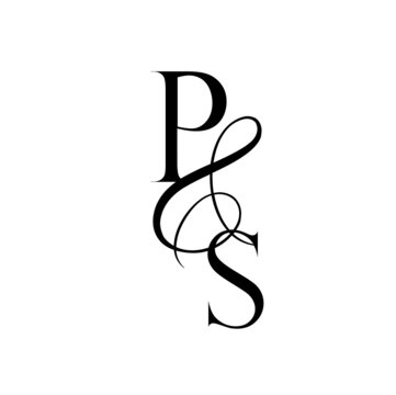 Ps Name Logo Images – Browse 2,176 Stock Photos, Vectors, and Video ...