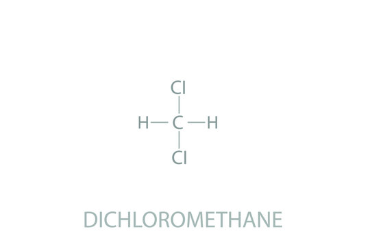 Dichloromethane Molecular Structure