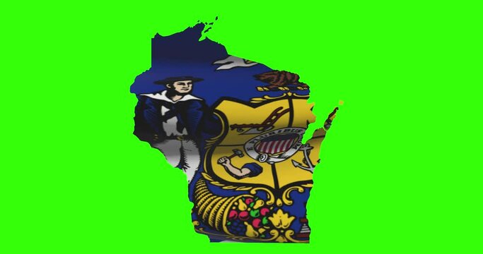 "Wisconsin Map"-Bilder: Stock-Fotos & -Videos. | Adobe Stock