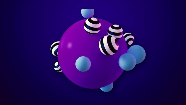 Animated Balloons Moving