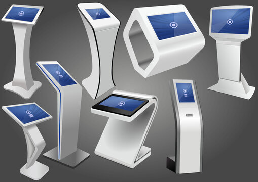 Touch Screen Kiosk Design Template