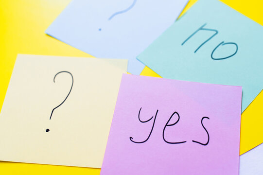 Yellow Postit Yes Images – Browse 312 Stock Photos, Vectors, and Video ...