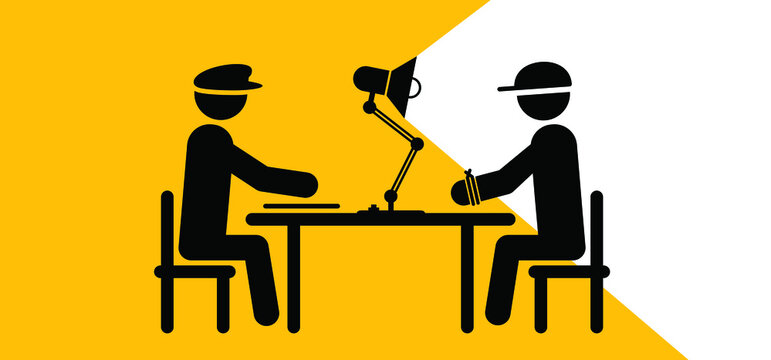 Police Confession Clipart
