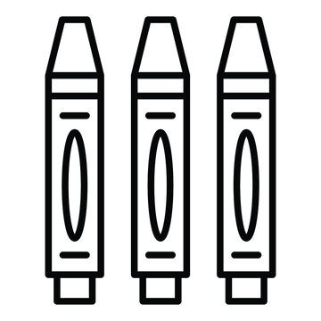 Crayon Outline Clip Art