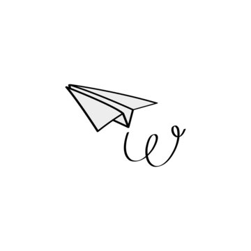 Paper Plane Drawing Tumblr