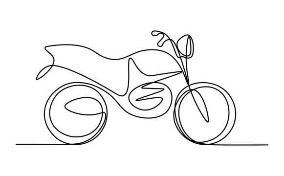 Motorcycle Line Drawing Images – Browse 87,661 Stock Photos, Vectors ...