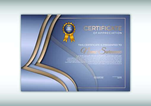 Certificate Template Header Images – Browse 5,264 Stock Photos, Vectors ...