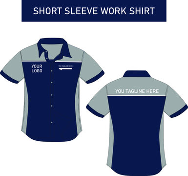 Work Shirt Template Images – Browse 9,613 Stock Photos, Vectors, and ...