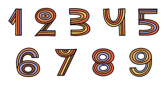 "Retro Numbers" Images – Browse 14 Stock Photos, Vectors, and Video ...