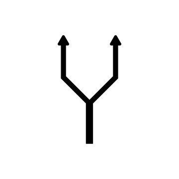 Arrow Split Icon