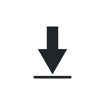 Black Download Button Png