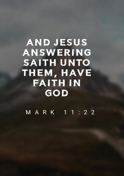 Have Faith In God Bible Verse