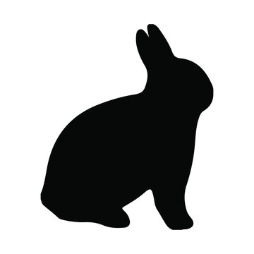 Rabbit Silhouette