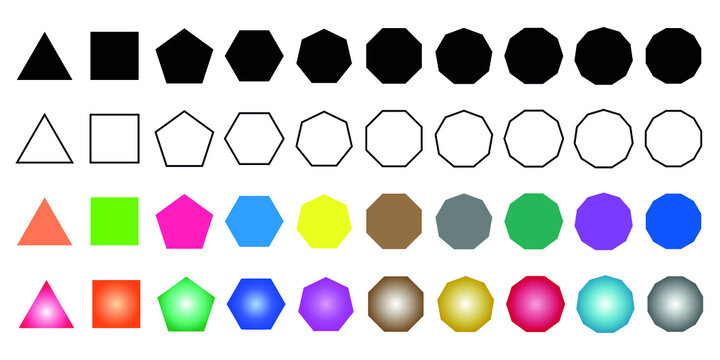Dodecagon Shape 12 Sides