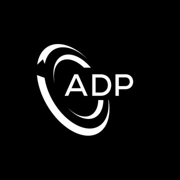 Black Adp Logo