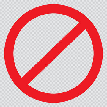 Transparent Do Not Sign