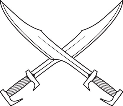 Spartan Sword Drawing