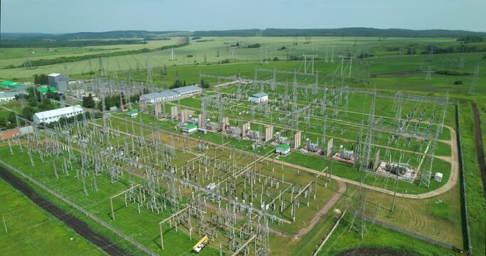 Substation Aerial Images – Browse 2,672 Stock Photos, Vectors, and ...