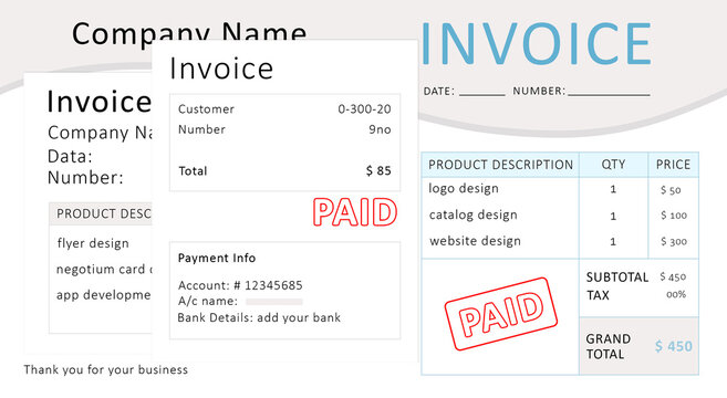 Paid Invoice Stamp Images – Browse 5,727 Stock Photos, Vectors, and ...