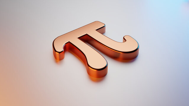 Colorful Pi Symbol