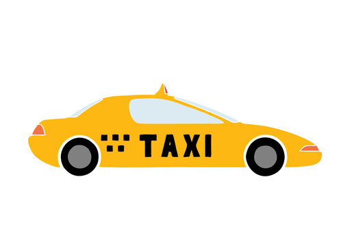 Taxi Car Drawing