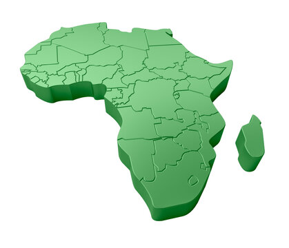 Africa Map 3D Images – Browse 82,067 Stock Photos, Vectors, and Video ...