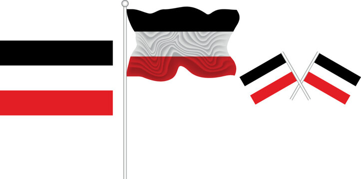 German Flag During Ww1