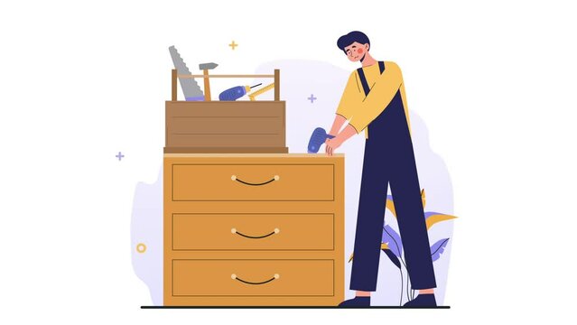 Carpenter Cartoon Images – Browse 34,250 Stock Photos, Vectors, and ...