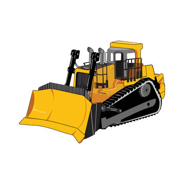 Bulldozer Clip Art