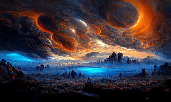 Alien World Art