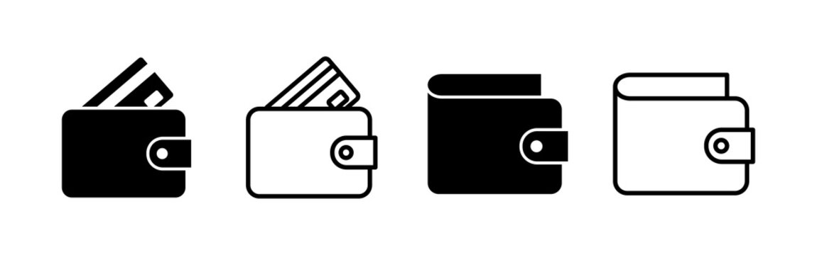 Wallet Clipart Black And White