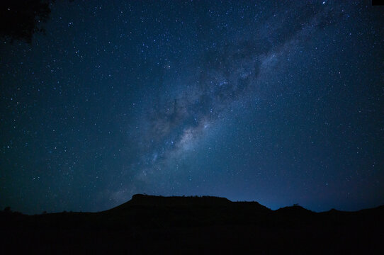 Australian Outback At Night
