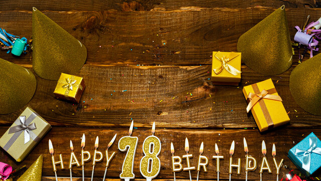 78 Birthday"」の写真素材 | 324件の無料イラスト画像 | Adobe Stock