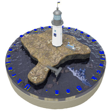 Snake Island Brazil Lighthouse