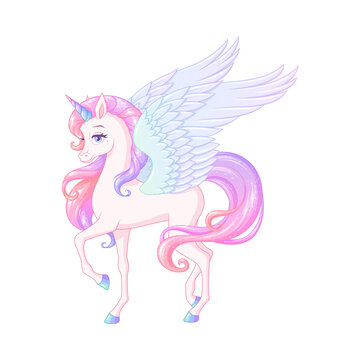 "Unicorn Cartoon" Images – Browse 381 Stock Photos, Vectors, and Video ...