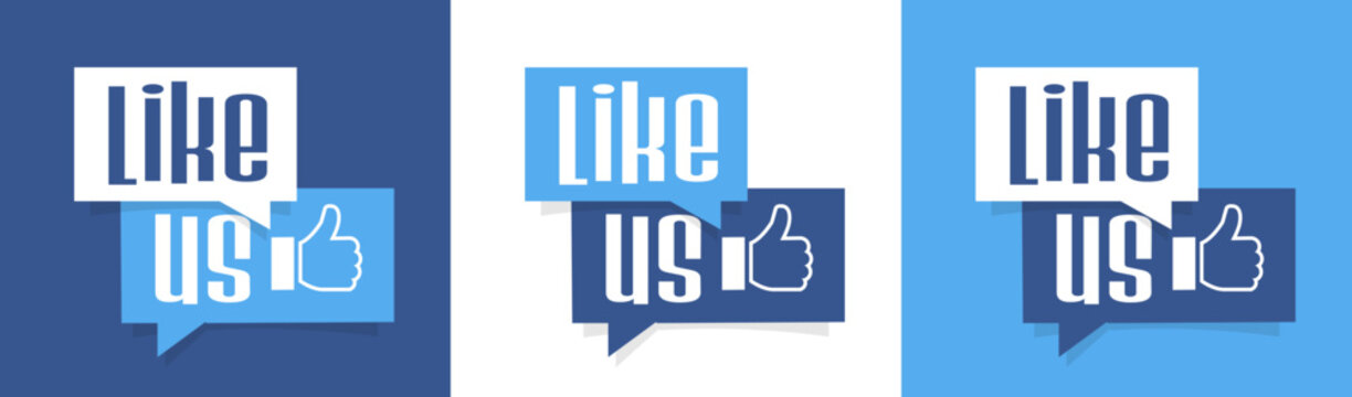 "Like Us"-Bilder: Stock-Fotos & -Videos. | Adobe Stock