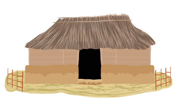 Straw House Clip Art