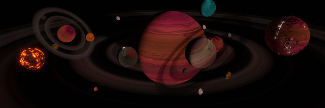 Rocky Planets And Gas