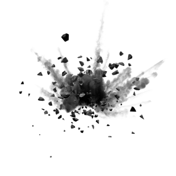 Explosion Debris Png