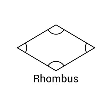 Rhombus Shaped Objects