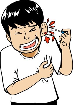 Bleeding From Ears Images Clipart