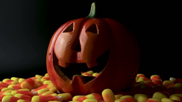 Candy Corn Pumpkin Owl