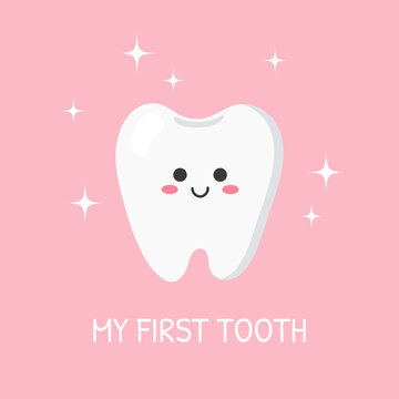 My First Tooth SVG File For Cricut And Silhouette, 50% OFF