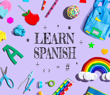 Learning Spanish Clip Art
