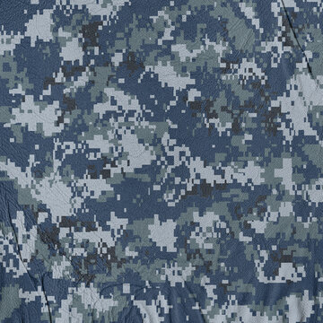 Navy Blue Digital Camo