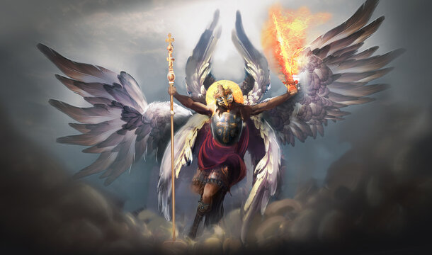 6 Winged Angel Seraphim