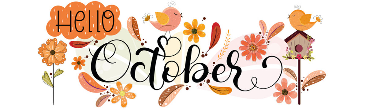 October Month Images